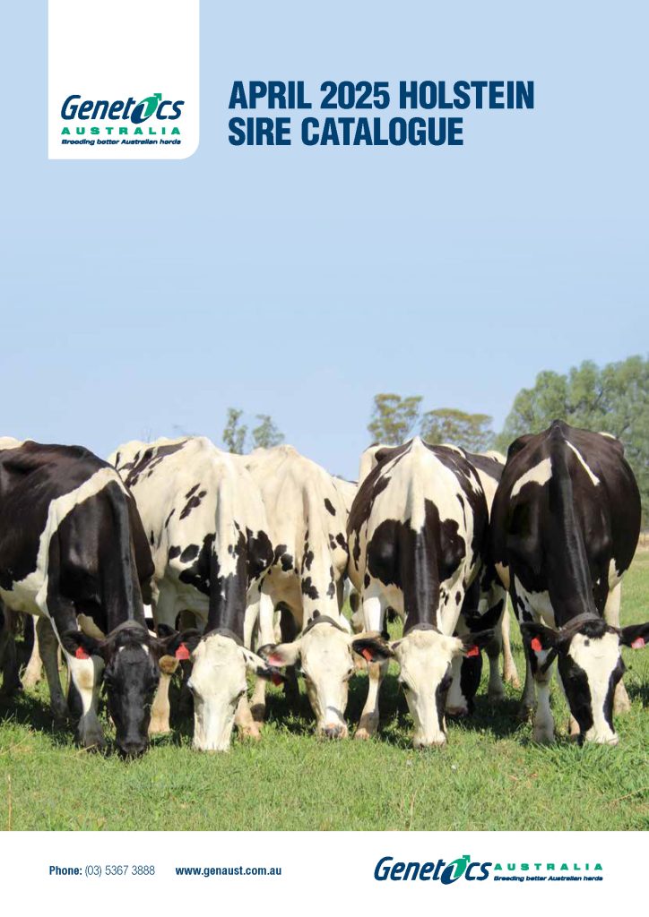 2025 Autumn Holstein Sire Catalogue - Genetics Australia
